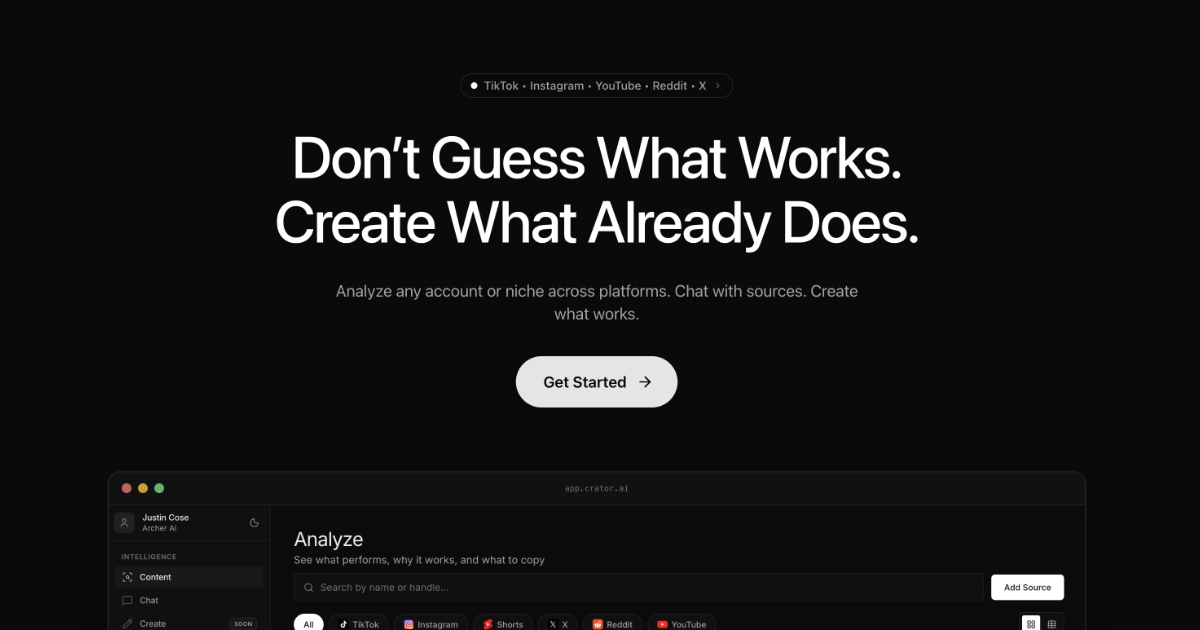 Crator AI | Pricing